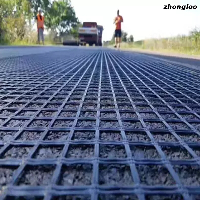 Fiberglass Road Mesh / Glass Fiber Geogrid for Asphalt Overlay ...