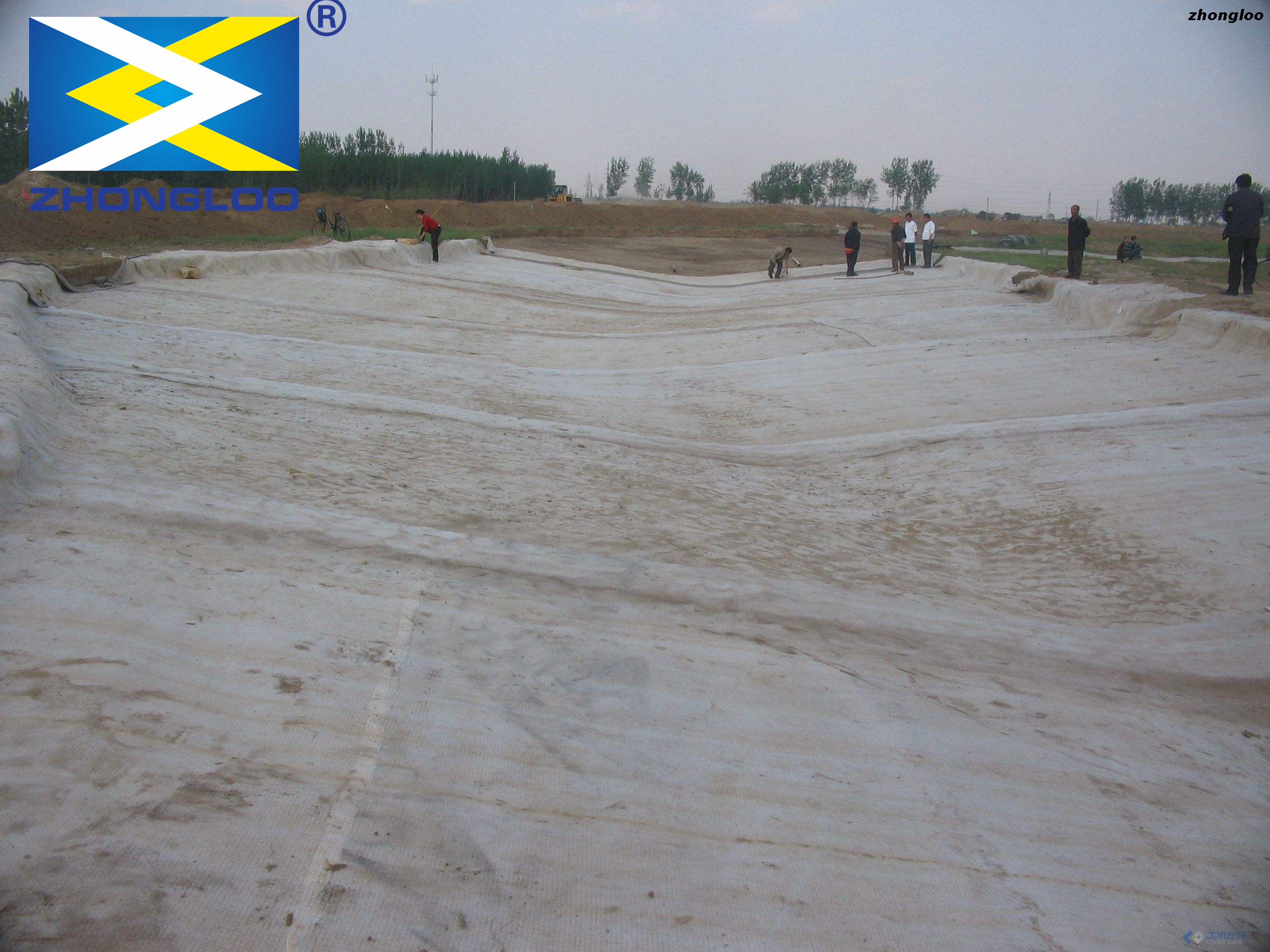 Geotextile geosynthetic clay liners for underground basement from China ...