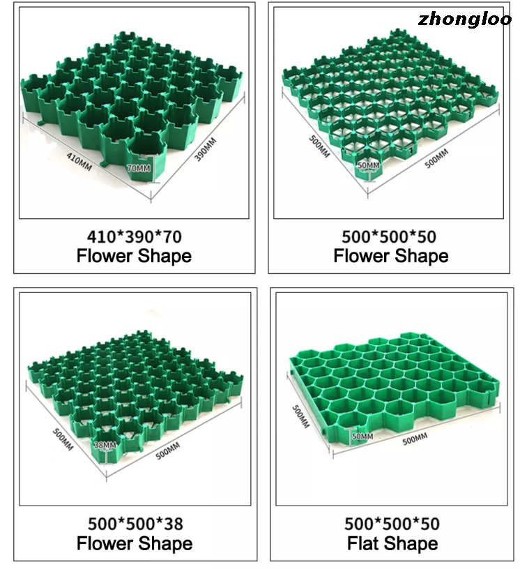High Quality Plastic Gravel Grid Driveway Mat for Grass Planting Grass ...
